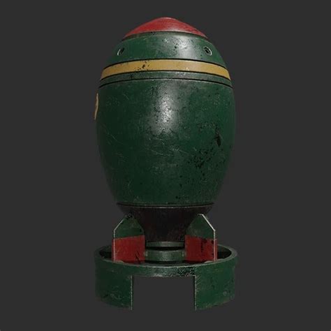 rate our work fallout mini nuke 3d model free r blender