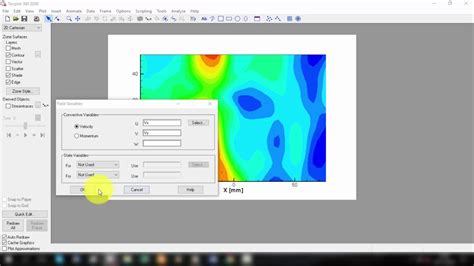 Calculating Velocity And Vorticity Field From Components In Tecplot 360 Import Dat Youtube