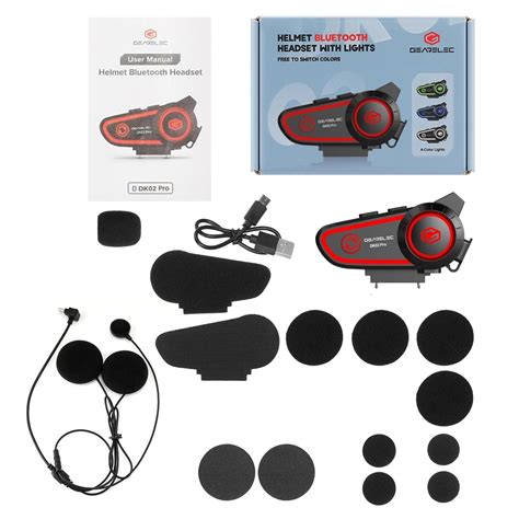 Jual Intercom Gearlec Dk02 Original 100 Shopee Indonesia