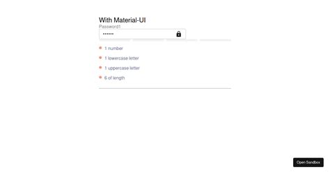 React Nice Input Password Examples Codesandbox React Nice Input Password Examples Codesandbox