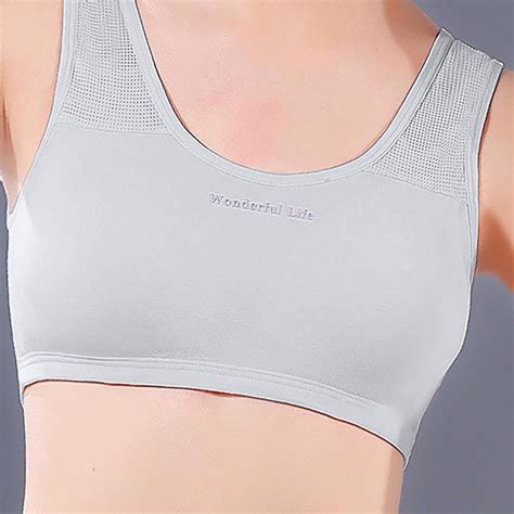 Babcutegg Teen Girls Bra Thin Style With Elastic Cute Pattern Girls
