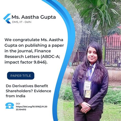 Aastha Gupta On Linkedin Phd Dms Iitdelhi 50 Comments