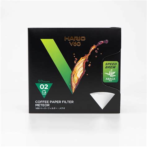 Hario V60 Meteor Paper Coffee Filters Pour Over Coffee Filters