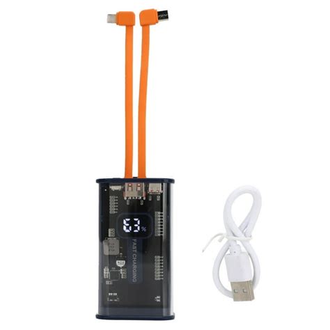 225w Pd Fast Charging Power Bank Dual Input Led Display Over Voltage