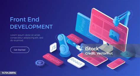 프런트 엔드 개발 사이트 레이아웃 만들기 템플릿 데이터를 그래픽 ui ux 인터페이스로 변환합니다 웹 개발 디자인 그래픽 유용성