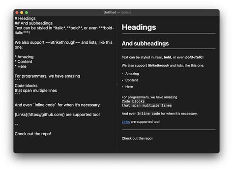 GitHub Diogoos QuickNote A Simple Fast Markdown Editor Under Mb