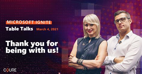 Microsoft Ignite Table Talk The Future Of Cybersecurity CQURE Academy