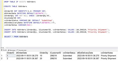 default constraint sql server big data and sql