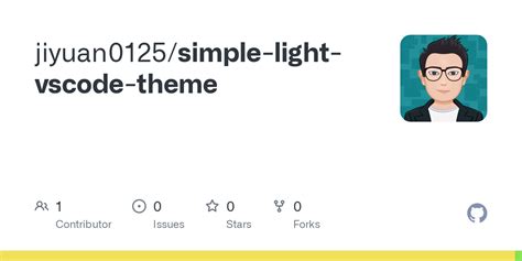 Github Jiyuan0125simple Light Vscode Theme