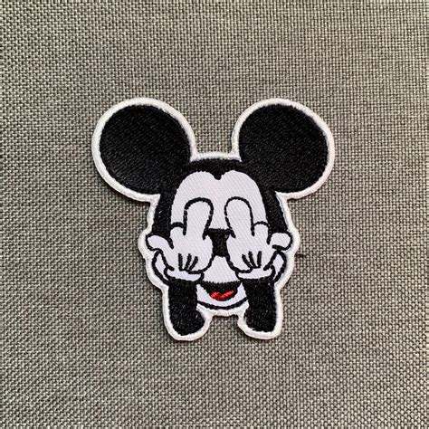 Mickey Mouse Flipping The Finger