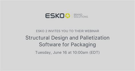 Structural Design And Palletization Software For Packaging Esko
