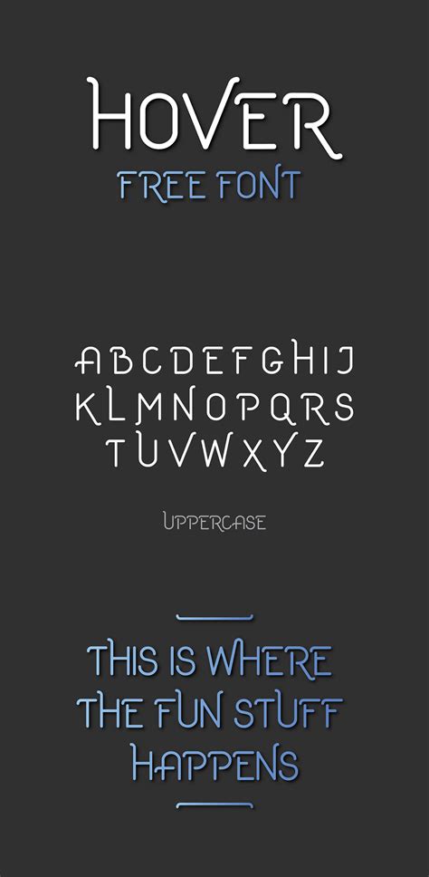Hover Font Marker Typeface Freebie Supply