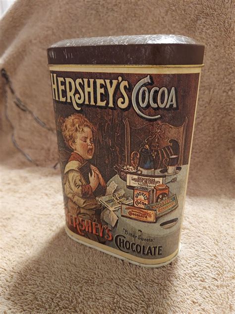 Hersheys Chocolate Cocoa Tin Etsy
