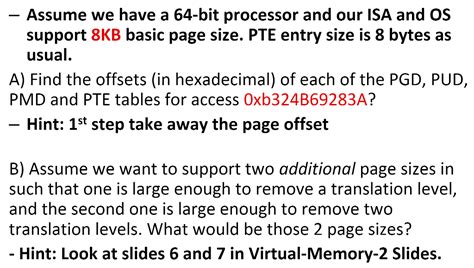 assume we have a 64 bit processor and our isa and