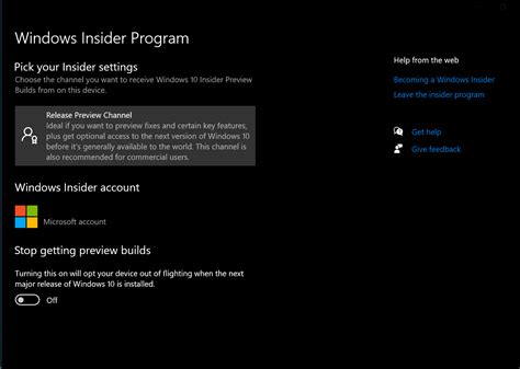 Windows Insider Opt Out Option Menu WindowsObserver Com