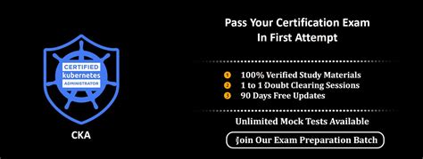 Certified Kubernetes Administrator Cka Certification Exam Preparation