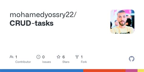 Github Mohamedyossry22crud Tasks