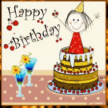 Happy Birthday Animated  With Sound Happy Birthday S For Him