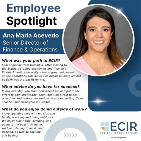 Employeespotlight Ecir Medcomms Ecir Medical Communications
