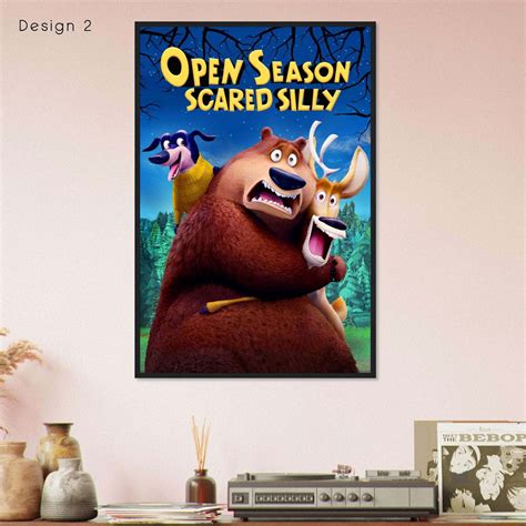 Open Season Scared Silly 2015 Movie Poster Print Citiesbox