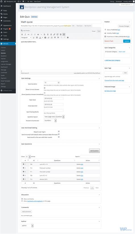 Tutor Lms Vs Wplms Lms Plugin Comparison