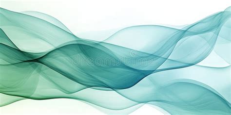 A Layered Abstract Background With Soft Flowing Waves In Shades Of Blue And Stock Image Image