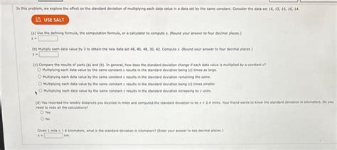 Solved A Use The Defining Formula The Computation