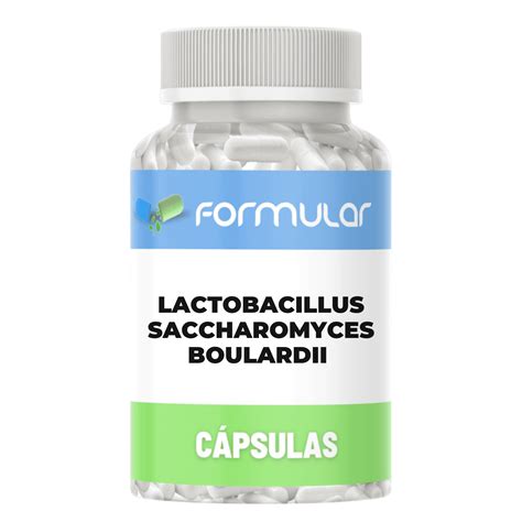 Lactobacillus Saccharomyces Boulardii 1 Bilhão Cápsulas