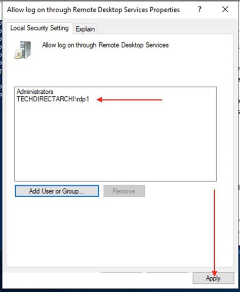 Allow Rdp Access For Non Administrators