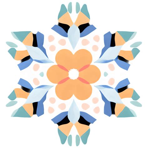 Geometric Flower Pattern · Creative Fabrica