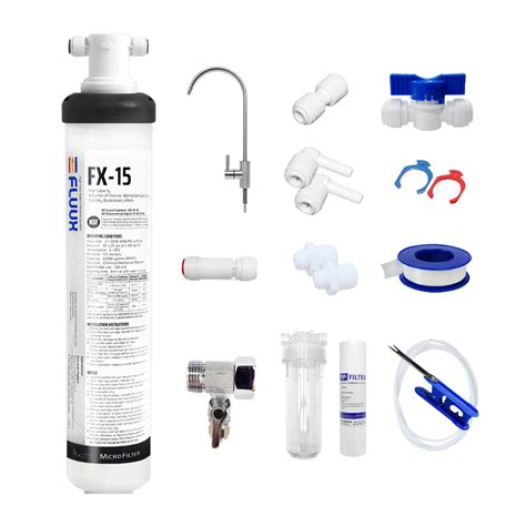 Fx15 Diy Fluux 플럭스 언더싱크 정수기 Diy 세트 플럭스diy플럭스언더싱크정수필터세트직수형정수필터카페
