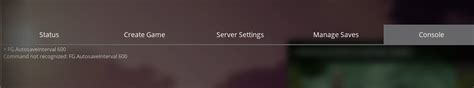 Dedicated Server Autosave Interval Rsatisfactorygame