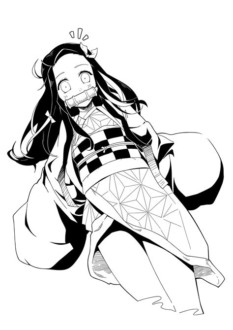 Drawing Nezuko