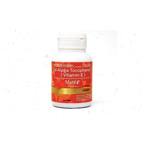 Myra E Capsule 400iu 30 Capsule Bottle 💯🇵🇭 Shopee Malaysia