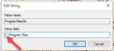 Change Default Installation Folder In Windows