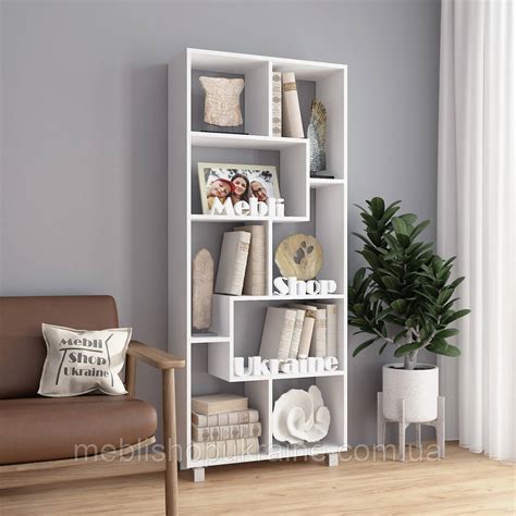 Стелаж книжкова полиця для дому та офісу продаж ціна у Білій Церкві Книжкові шафи й полиці
