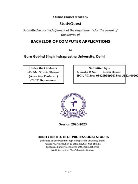 Major Project Report Pdf