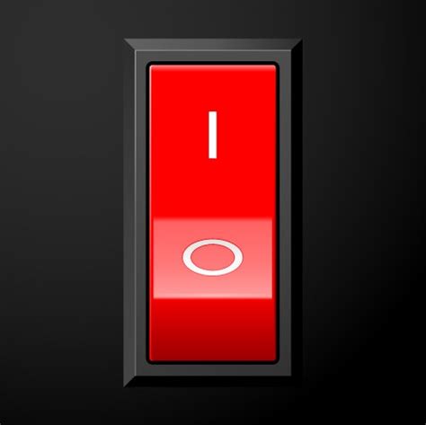 Red Switch Vector Images Over 5400