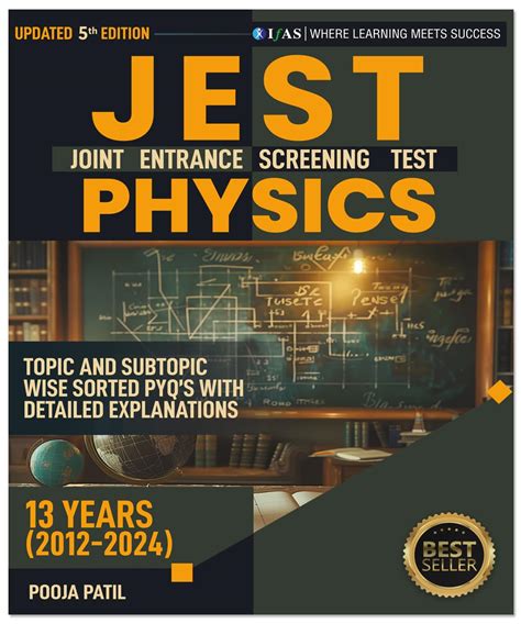 Buy Jest Physics Previous Year Solved Question Paper Book Topic Wise Sorted Pyq Question Bank