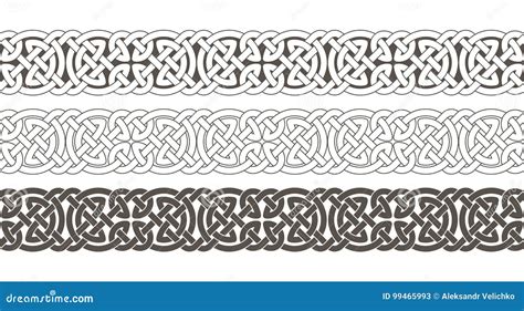 Celtic Love Knot Border