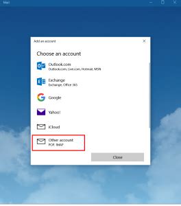 Windows Mail Setup Om Networks