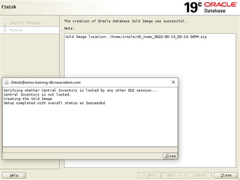 Oracle 19c Clone An Existing Rdbms Using Gold Image Mdm Team