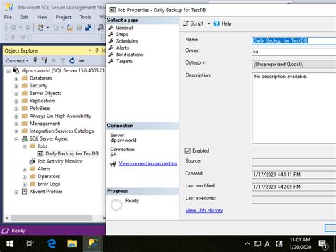 Centos 7 Sql Server 2019 Sql Server Agent Server World