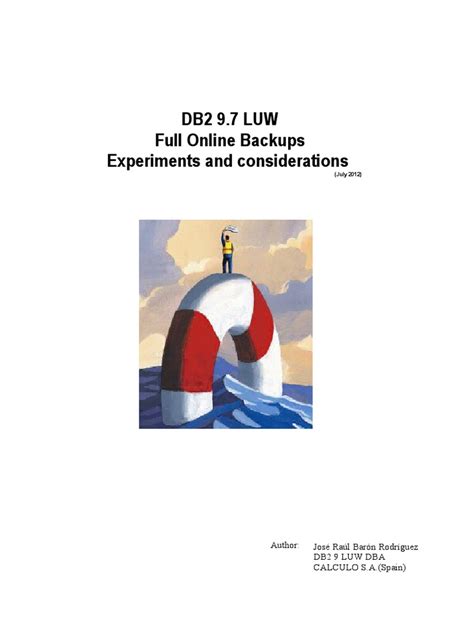 Db2 97 Luw Full Online Backups Experiments And Considerations Pdf