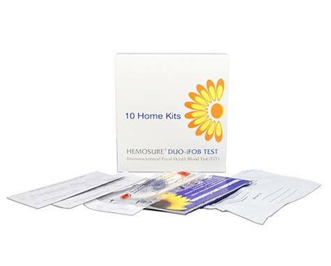 Hemosure Pre Packed Ifob Test Kits 20 Tests Per Box Save At — Tiger