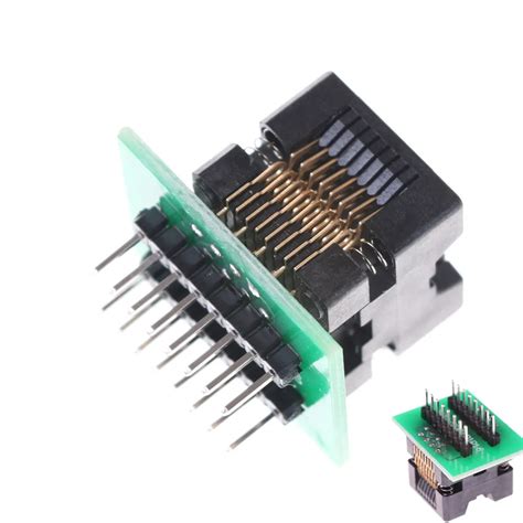1 27Mm SOP16 To DIP16 Programmer Adapter Socket Converter Board Pitch Adapter In Terminals From