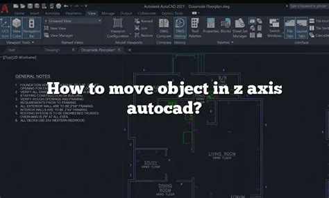 how to move object in z axis autocad caddikt