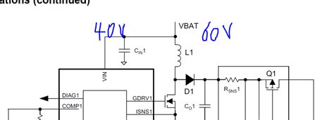 TPS92601 Q1 TPS92601 Working In Higher Input Voltage Power Management Forum Power