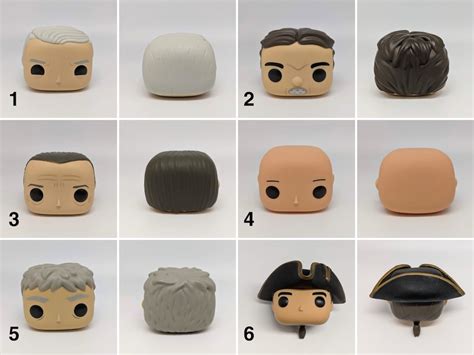 MALE HEADS For Customizing Funko Pop Figures Etsy