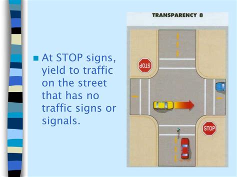 Ppt Right Of Way Powerpoint Presentation Free Download Id1742763